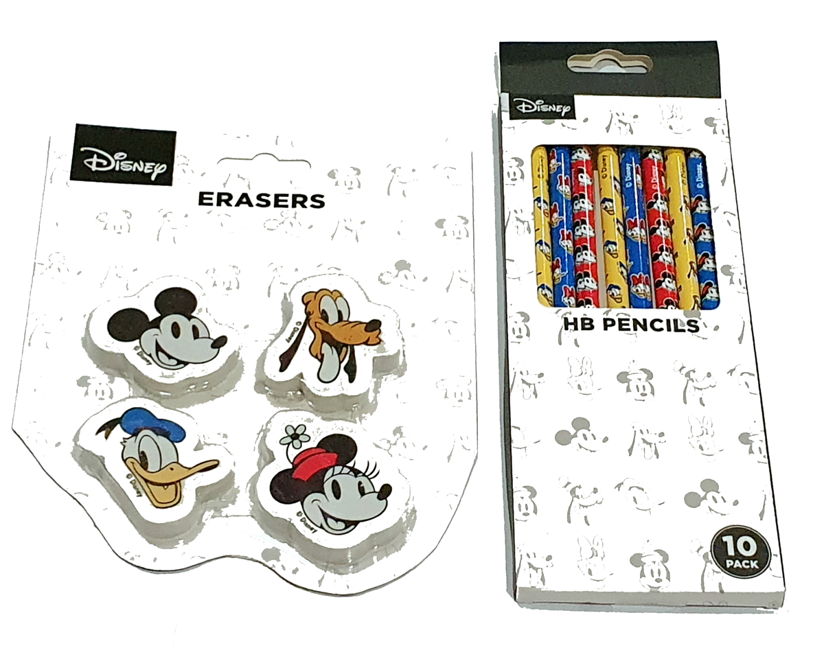 Mickey Mouse (Disney) Stationary Set – Infinity Gifts NZ