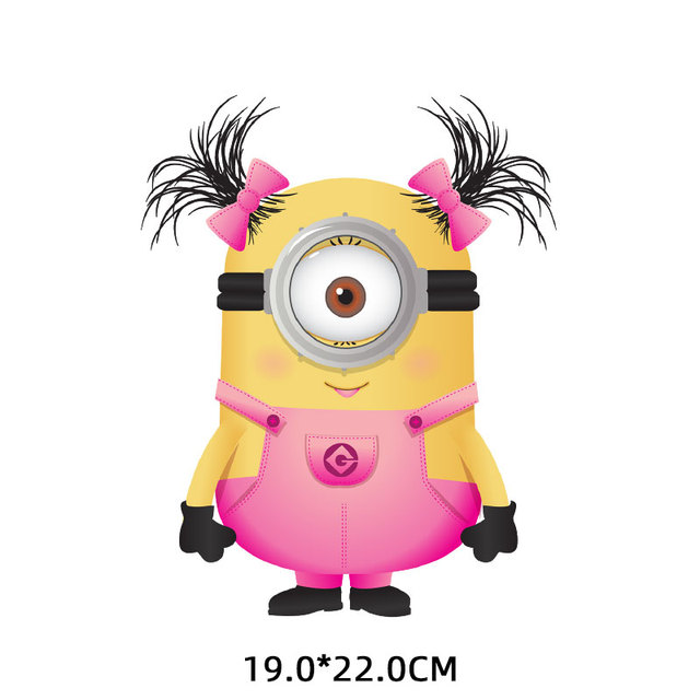 Heat Transfer Sticker - Girl Minion – Infinity Gifts NZ